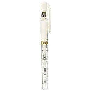 Uni-Ball Signo Broad Point Gel Impact Pen White Ink, 3 pens per Pack ✕2, Total 6 pens (japan import) [Komainu-Dou Original Package]