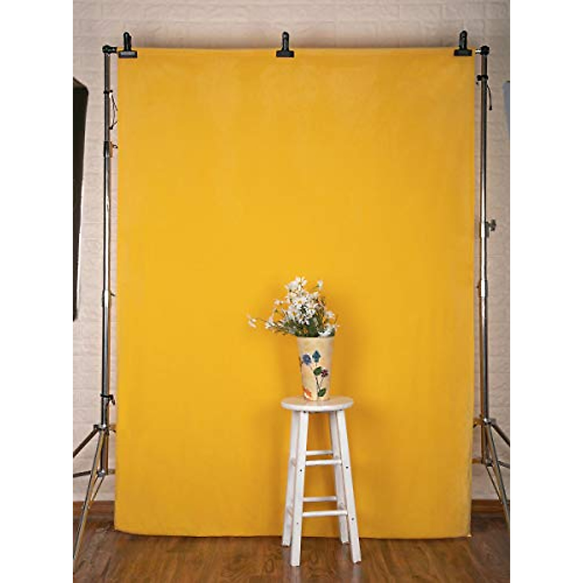 Kate 6ft×9ft Solid Yellow Backdrop Portrait Background for Photography Studio