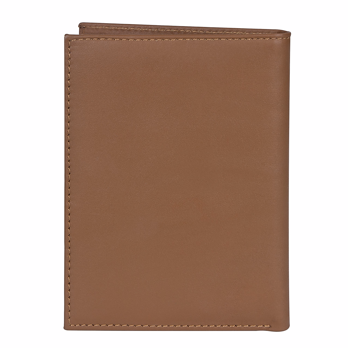 Travelon Safe Id Leather Passport Wallet, Saddle, One Size