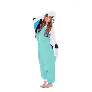 SAZAC Budgie Kigurumi - Onesie Jumpsuit Halloween Costume (Blue)
