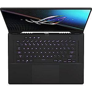 ASUS ROG Zephyrus M16 16" WQXGA 165Hz Gaming Notebook Computer, Intel Core i9-11900H 2.5GHz, 16GB RAM, 1TB SSD, NVIDIA GeForce RTX 3060 6GB, Windows 10 Home, Free Upgrade to Windows 11, Off Black