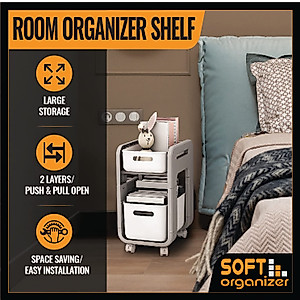 Soft Organizer Kitchen organization,cabinet organizer storage Drawer - Under Sink Organizer, For Bathroom Shelf Space Rack, Multifunctional Storage