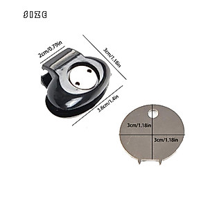 NJMK Universal Trigger Lock, Gun Lock, Black (9 pcs)