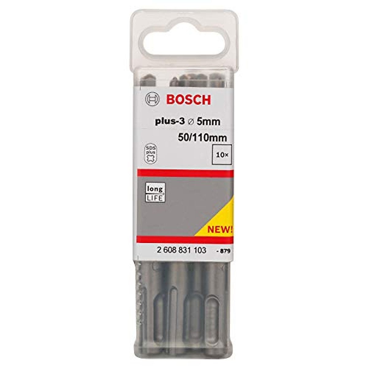 Bosch 2608831012 65x100x160mm Hammer Drill Bit SDS Plus, 3"