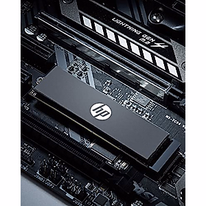 HP FX900 1TB NVMe Gen4 Gaming PC SSD - PCIe 4.0, 16 Gb/s, M.2 2280, 3D TLC NAND Internal Solid State Hard Drive Up to 5000 MB/s - 57S53AA#ABB