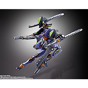 TAMASHII NATIONS Tamashi Nations - Neon Genesis Evangelion - Weapon Set for Evangelion, Bandai Spirits Metal Build