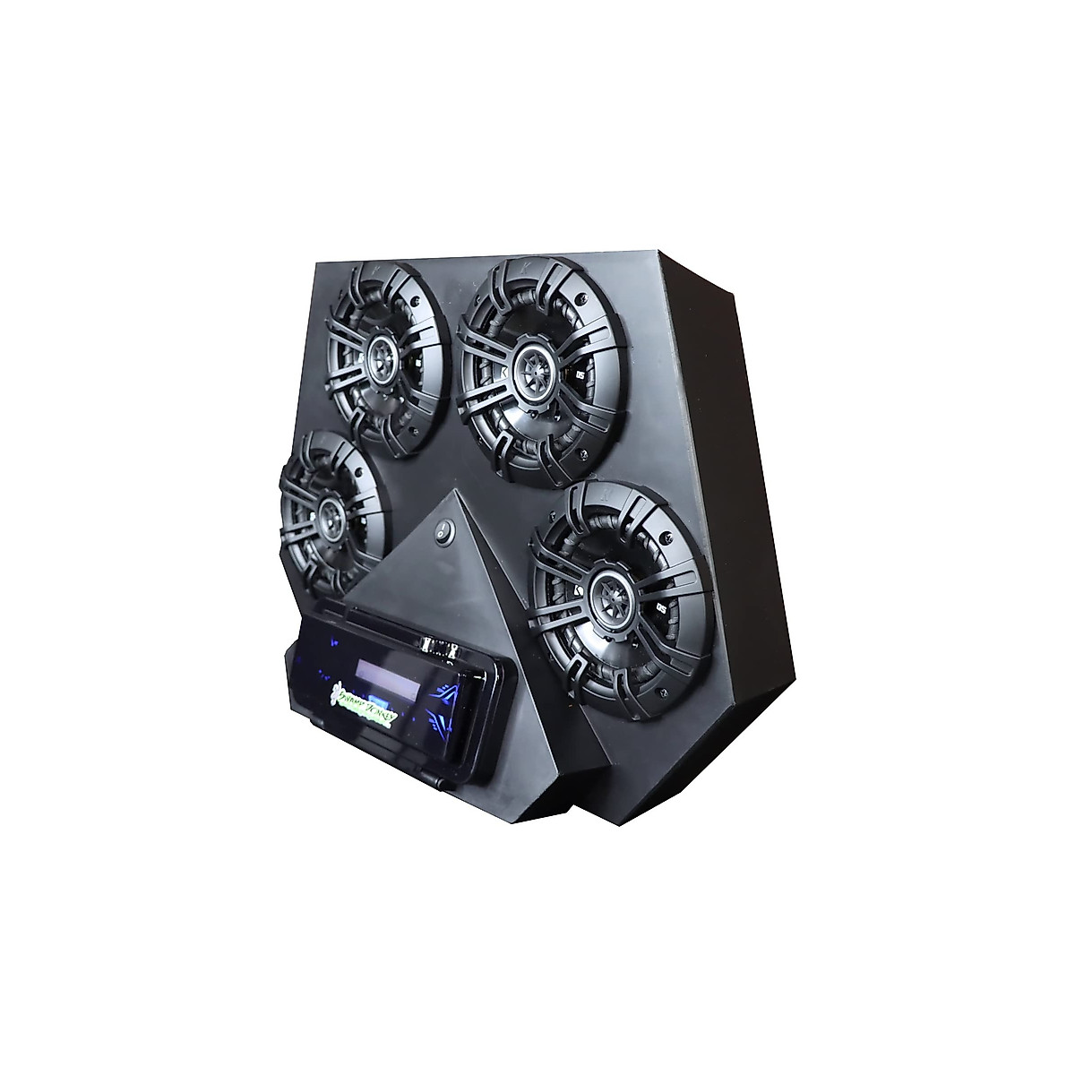 SD 2SBT4B2 -Polaris RZR BT Stereo System UTV Side by Side (4-5.25" Marine Speakers)