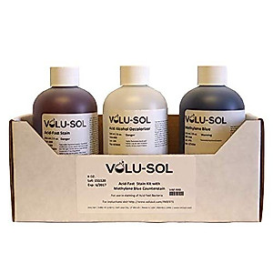 Acid-Fast Stain Kit with Methylene Blue Counterstain