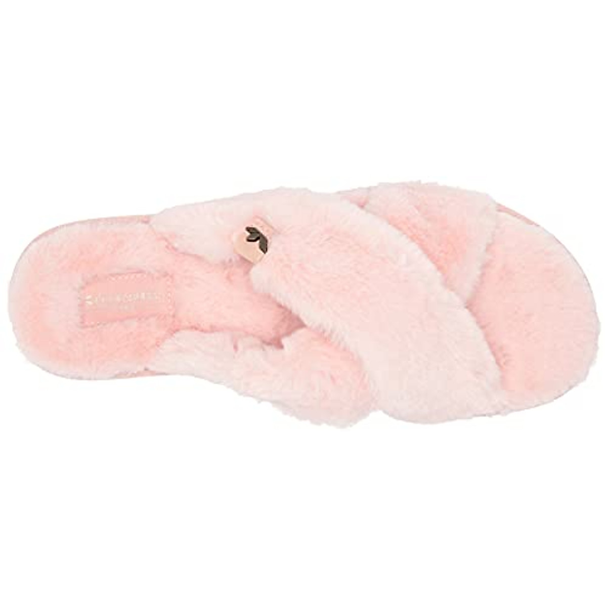 Koolaburra by UGG Women's Fuzz-IT Sandal, Pale Blush, 10