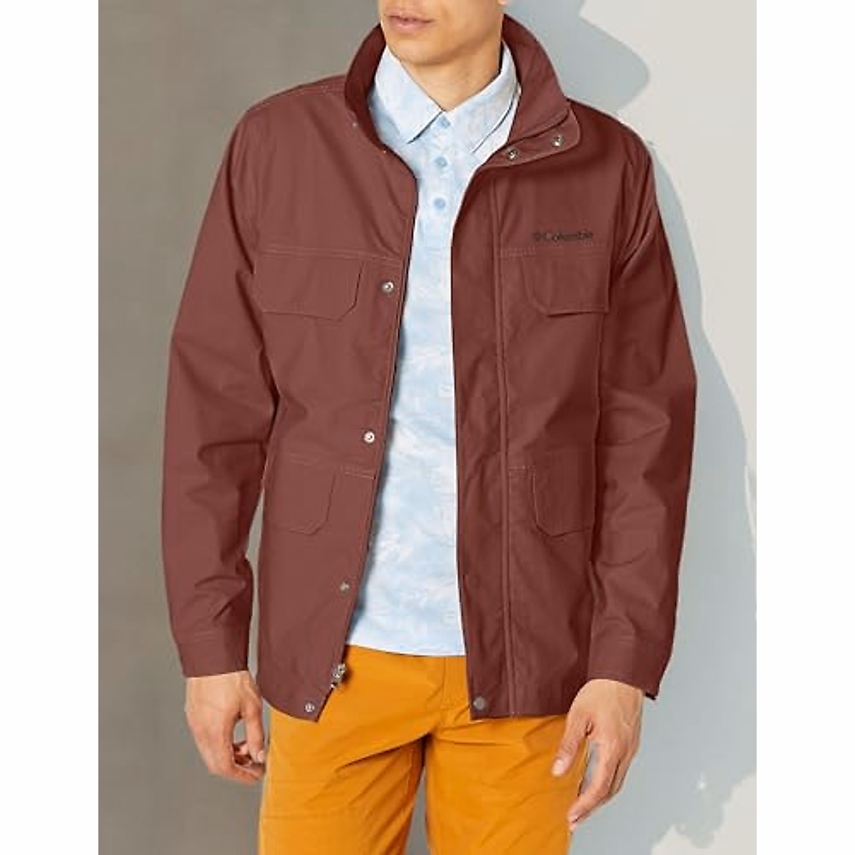 Columbia Men's Sage Lake Jacket, Light Raisin, Medium