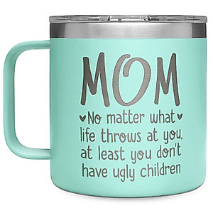 Gifts For Mom From Daughter, Son, Mother Gifts For Women, Grandma, Birthday, Thanksgiving, Christmas, Mothers Day Gifts For Women, Mom To Be, Pregnant Mom Gifts, Mom Mug Gifts Ideas, 14 Oz Coffee Mug