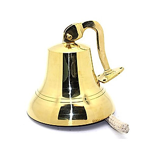 Govinda - 6" Brass Ship Bell - Nautical Bells