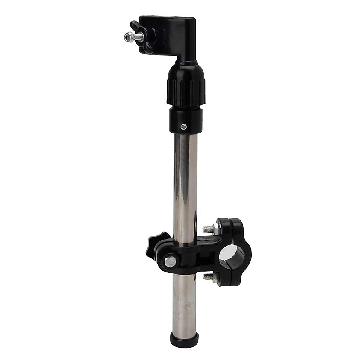 5661 Baby Stroller Umbrella Clamp, 360° Adjustable Umbrella Stand, Outdoor Beach Fishing Umbrella Mount Holder, Clip Umbrella Holder for Bike, Chair, Stroller, Pram, Wheelchairs, 1 Count (Pack of 1)