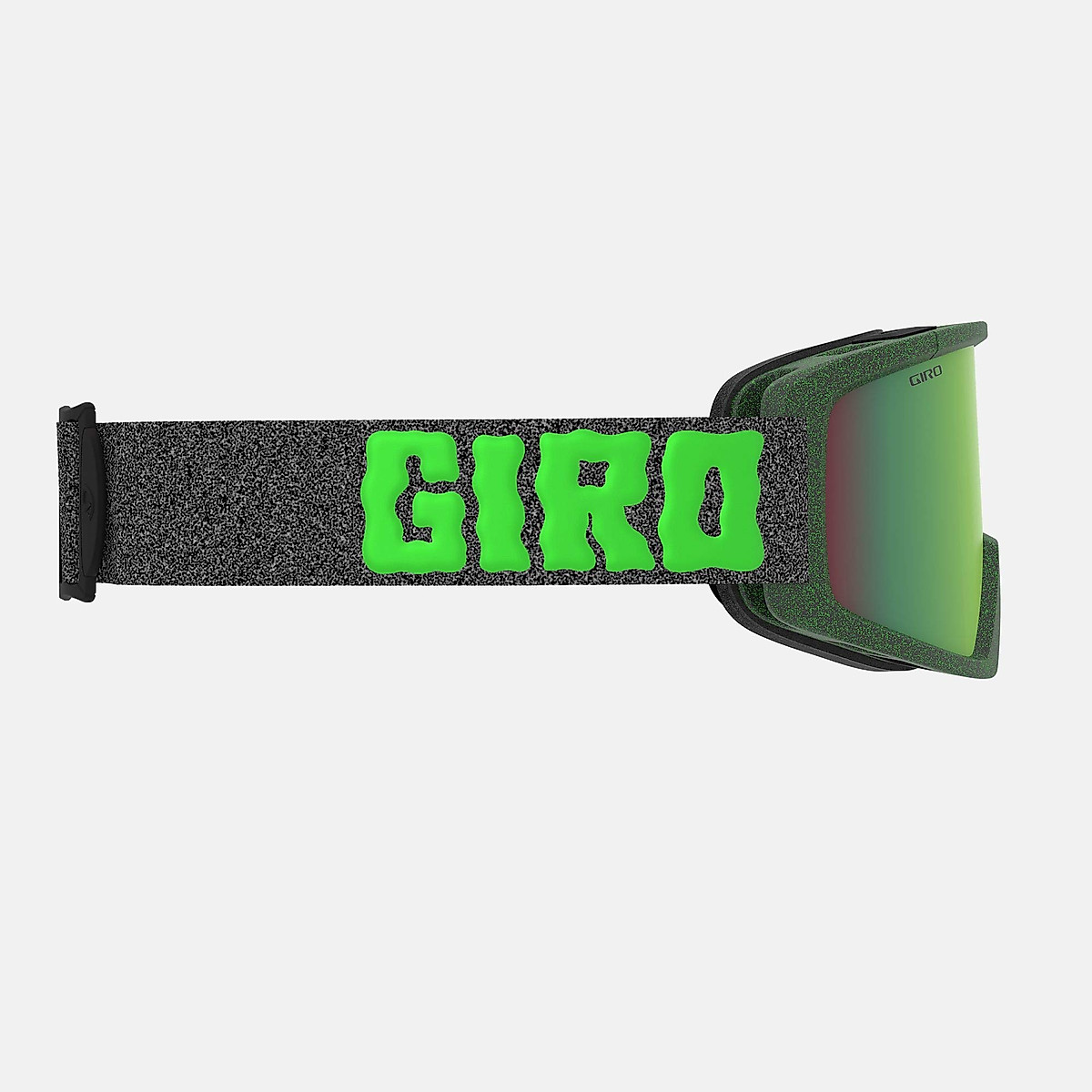 Giro Blok Ski Goggles - Snowboard Goggles for Men & Youth - Green Cosmic Slime Strap with Vivid Emerald Lens