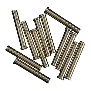 Flying Arrow Archery 100 Grain Brass Insert for .244 12 Pack