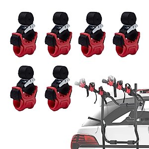 6 PCS/Set Bicycle Bike Hitch Racks 1-1/4"&2" Hitch Mount Carrier Car Racks Accessories, Adjustment Clip