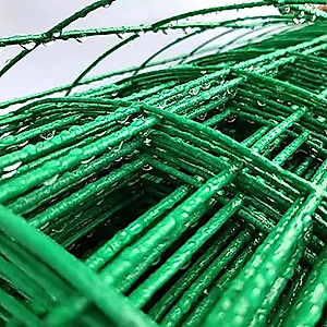MZEER Wire Mesh Fence, 6cm Mesh Size 2.3Mm / 2.5Mm / 3.0Mm, Fixed with Ties, for Poultry, Small Animals, Bird Protection, Yard Fencing, Etc (Color : 1.2mx30m, Size : 2.3m)