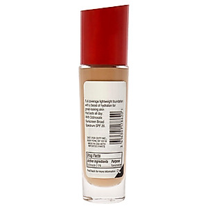 Rimmel London Lasting Finish 25HR - 303 True Nude - Foundation, 25-Hour Wear, Full Coverage, Waterproof, 1oz