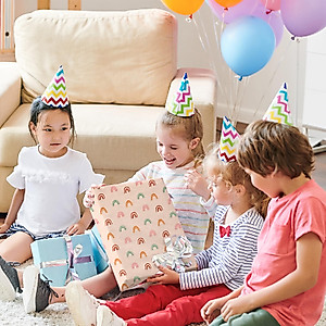 30 Pcs Rainbow Tissue Paper Cute Tissue Paper for Wrapping Gifts Pastel Tissue Paper Sheets for Packaging Gift Packing Paper Bulk for Wedding Birthday Baby Showers Christmas Festival