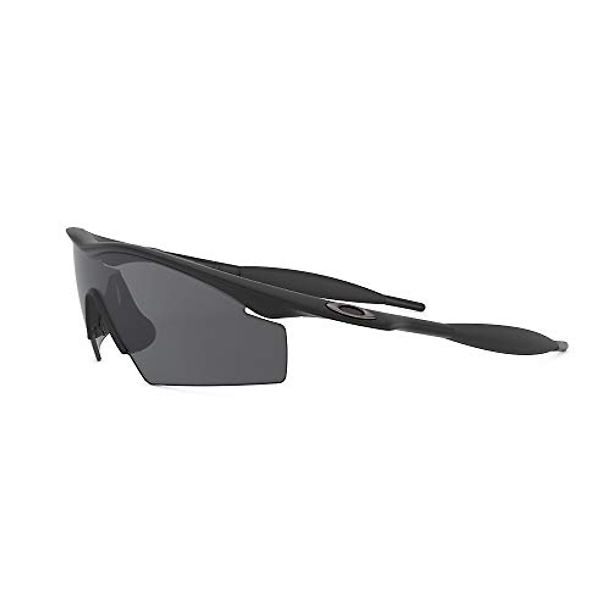 Oakley Men's OO9060 M Frame Strike Rectangular Sunglasses, Black/Grey, 29 mm