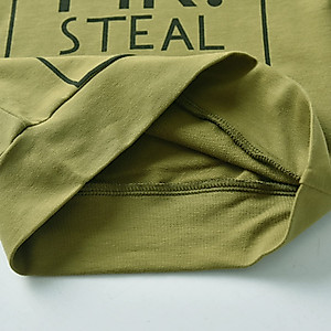 Eghunooy Toddler Infant Baby Boy Clothes Mr. Steal Your Girl Printed Hoodie Tops Sweatsuit Camouflage Pants Outfit Set (3-6 Months)