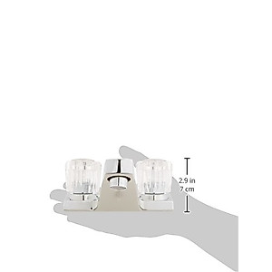 Homewerks 10-B42WYCH1B-Z Two Handle Centerset Lavatory Faucet with Pop-Up, Chrome