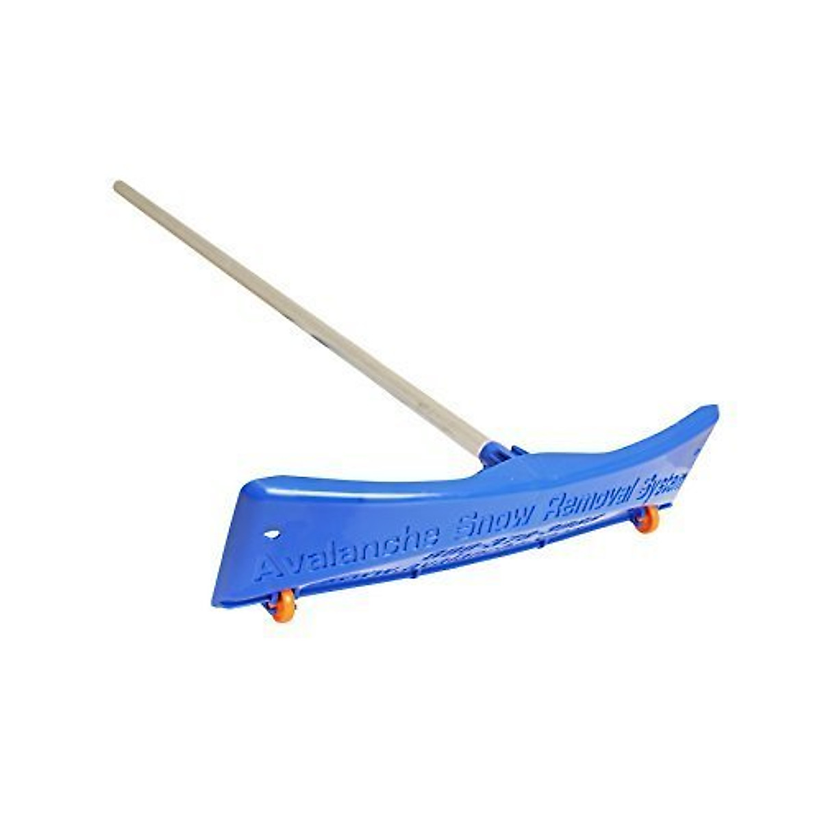 Avalanche! Snow Roof Rake, Easy Snow Removal from Roof, Prevents Ice Dams, Quick Assembly, 24” Wide Head, 20’ Reach, Built-In Wheels Prevent Damage, Made in the USA, SRD20