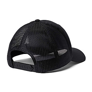 Columbia Men's Mesh Snap Back Hat, Black/Weld, One Size