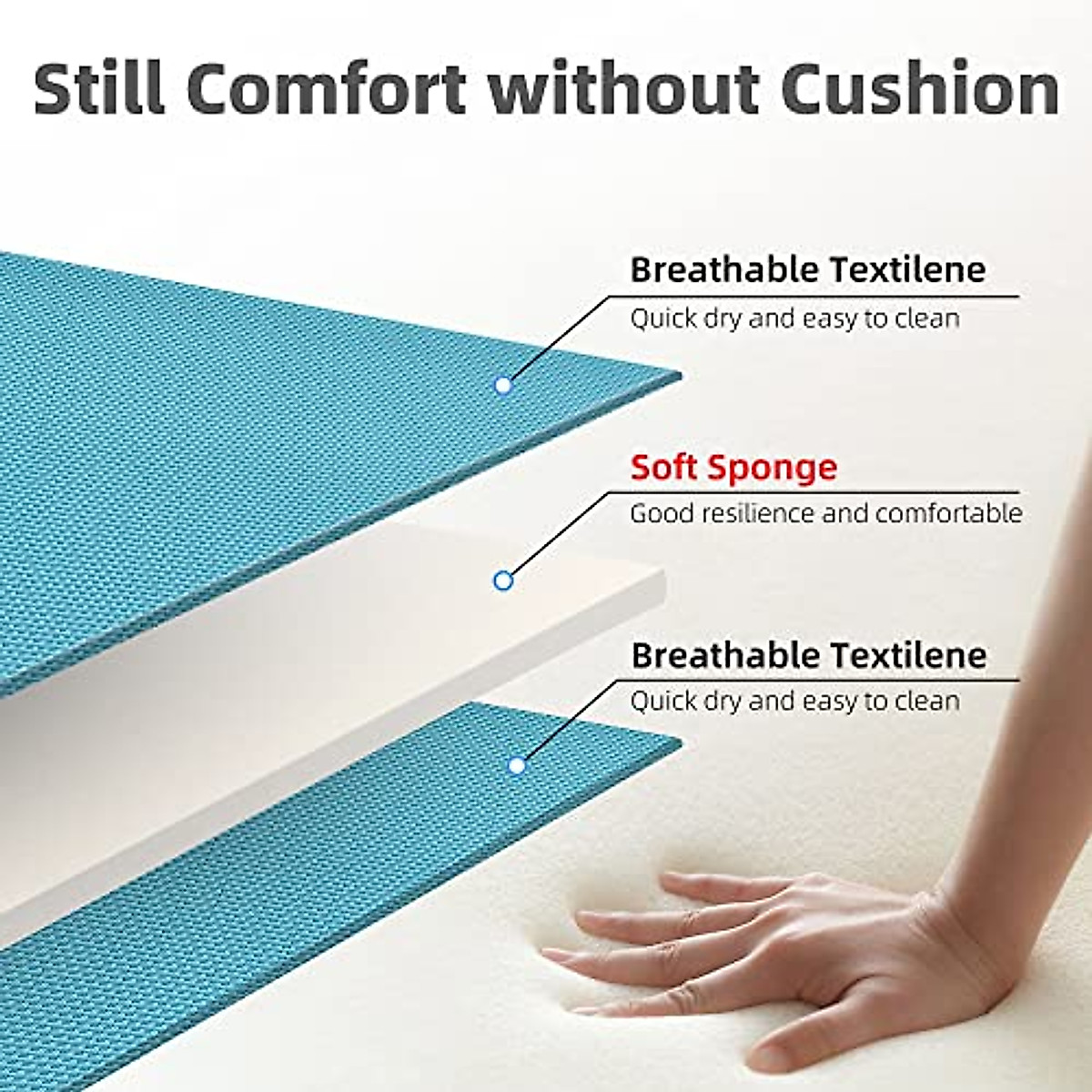 PURPLE LEAF Outdoor Chaise Lounge 2 Pieces Aluminum Patio Lounge Chair with Side Table and Wheels All Weather Outdoor Reclining Chair for Patio Pool Beach Sunbathing Chair, Turquoise Blue