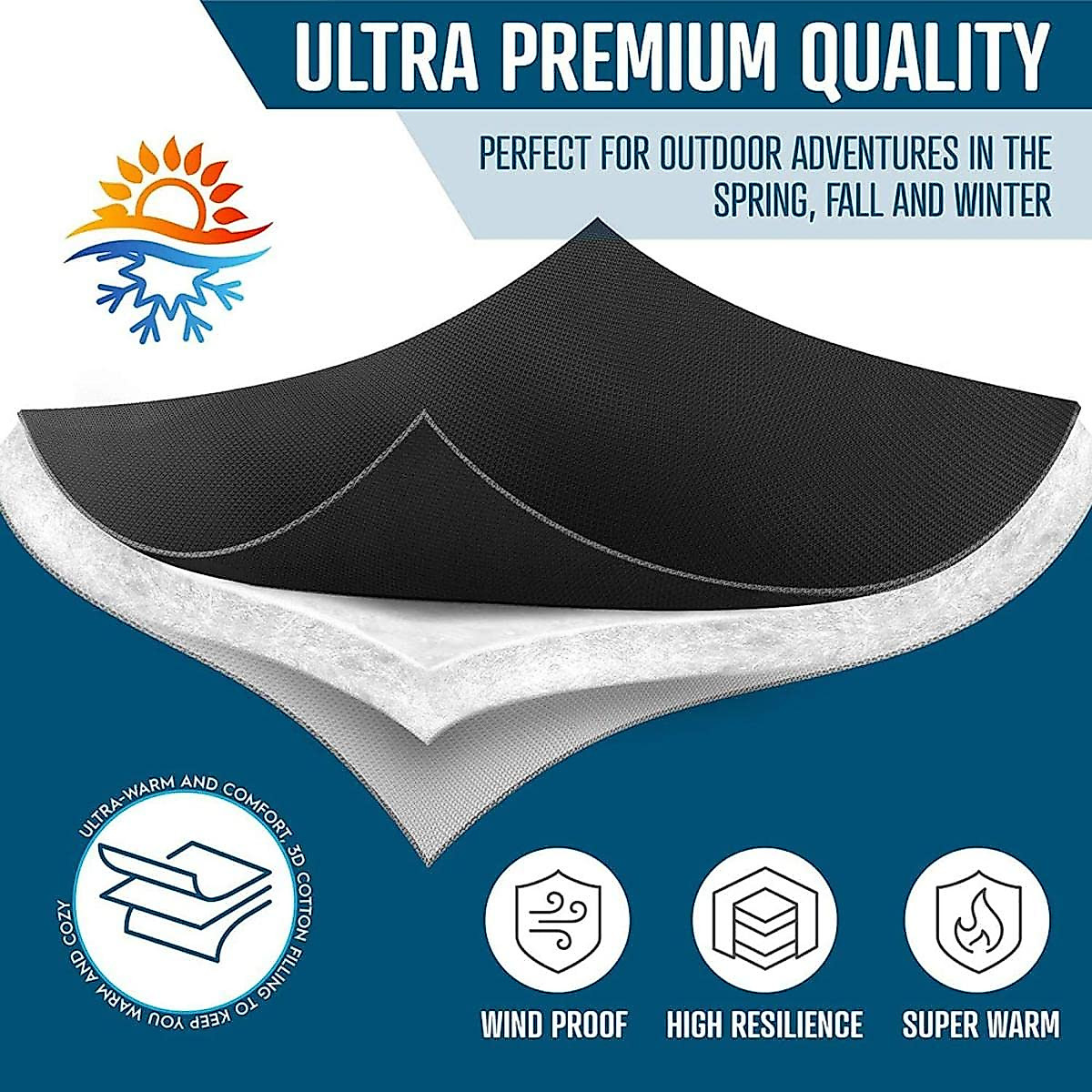 Zone Tech Convertible Queen Size Sleeping Bag with Camping Pillow Outdoor Accessories