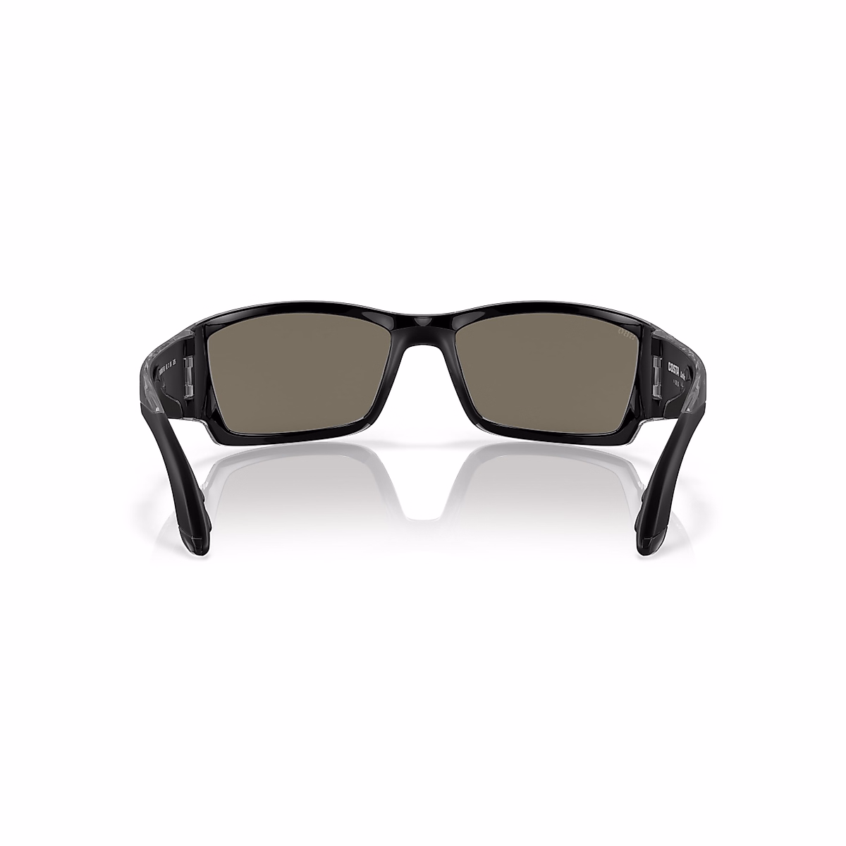 Costa Del Mar Man Sunglasses Silver Frame, Blue Mirror Lenses, 61MM