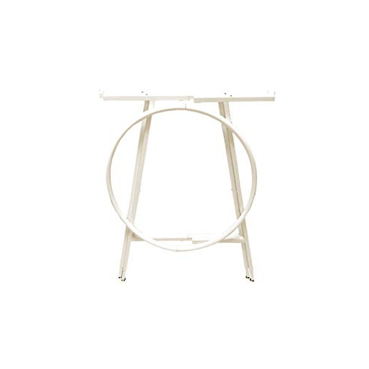 SSWBasics White Round Rack KD