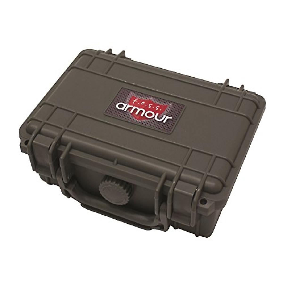 F.e.s.s. Armour Waterproof Crushproof Air Tight Floats On Water Grey Travel Cigar Humidor Capacity 10-15 Cigars