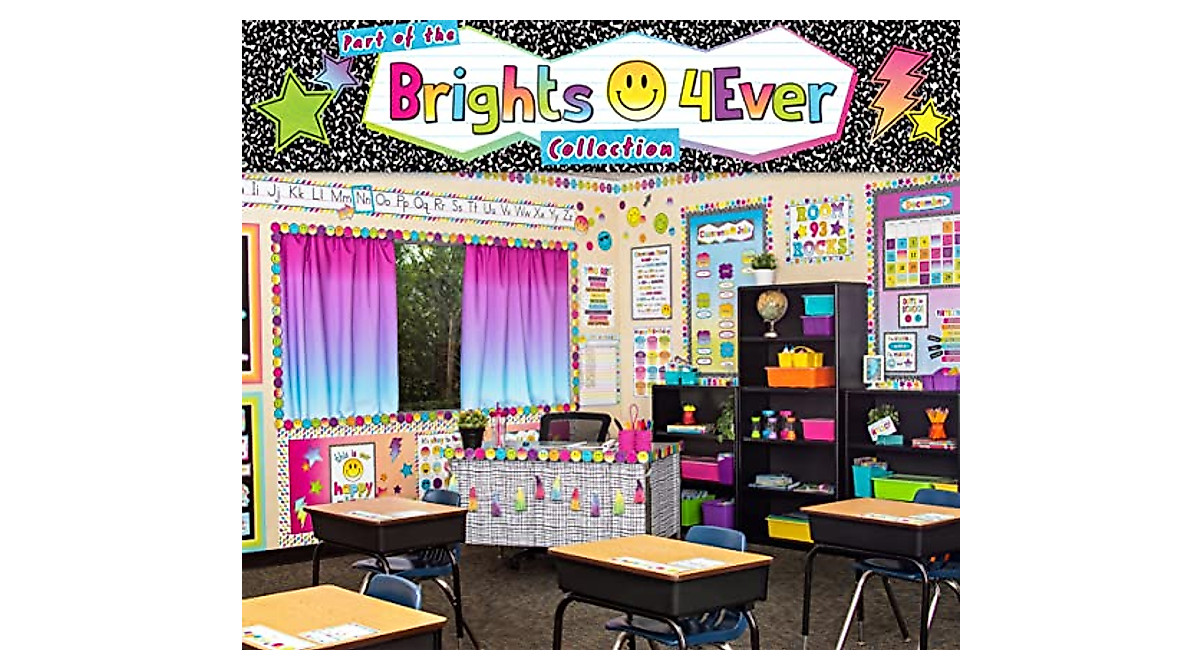 Bright Smiley Faces Accents for Classroom Decor
