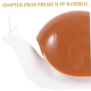 HOMSFOU 4 Pcs Soap Dispenser Lotion Soap Pump Dispenser Guest Bathroom Essential Snail Shampoo Dispenser Empty Shampoo Bottle Countertop Soap Hand Soap Pump Filling Dish Soap Pp