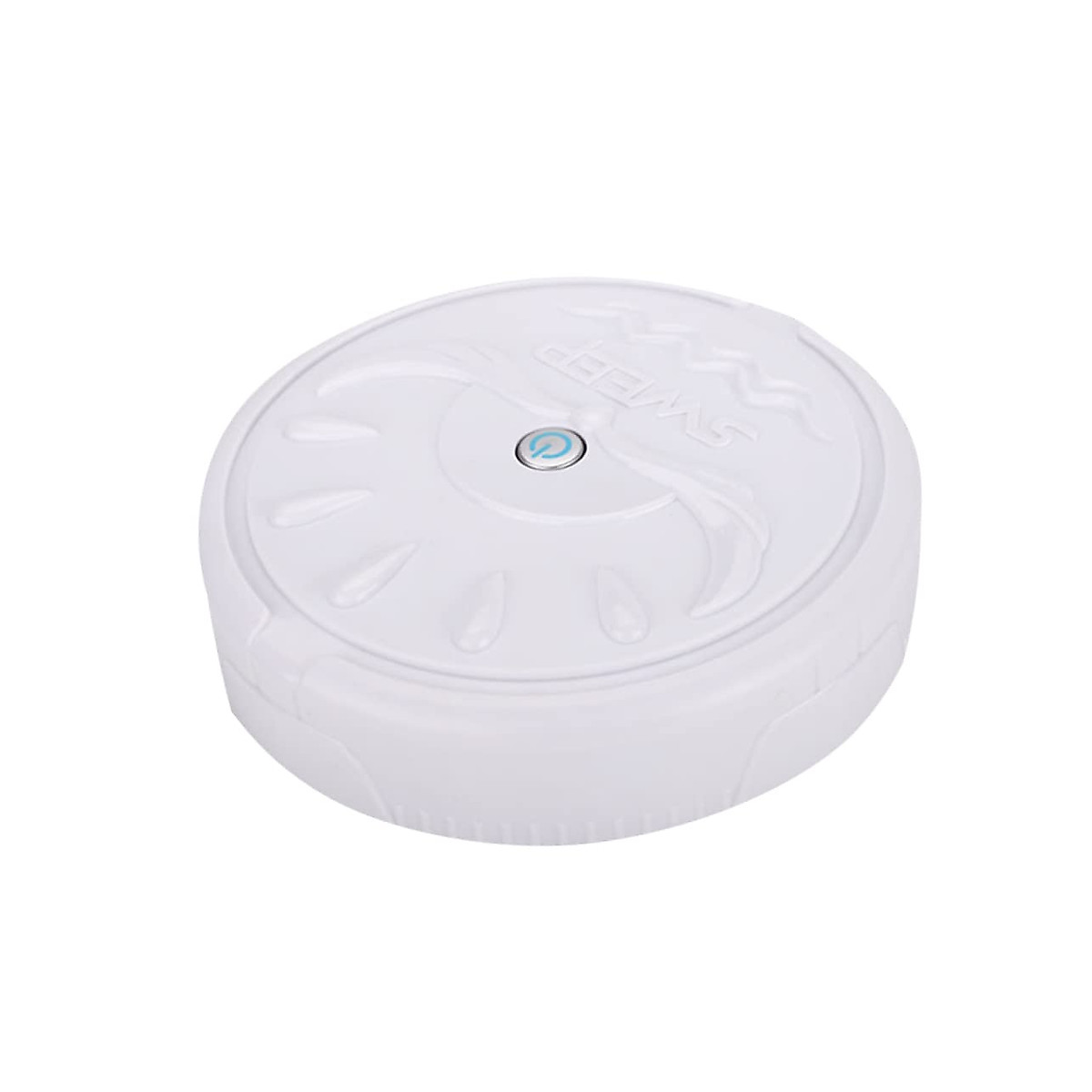 LIFKOME 2 Pcs Simulation Intelligent Sweeper Floor Mopping Robot Robotic Vacuums Robotic Vacuum Mop Vacuum Cleaner for Car Imitated Sweeping Machine The Lazy Automatic Plastic White