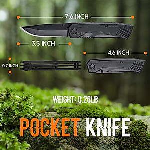Fathers day Gift for Men Dad Husband Brother,2 In 1 Folding Knife Saw,Mens Stocking Stuffers 2023,Men Gifts for Christmas,Cool Gadgets Gifts Idea,Gifts for Men Who Have Everything