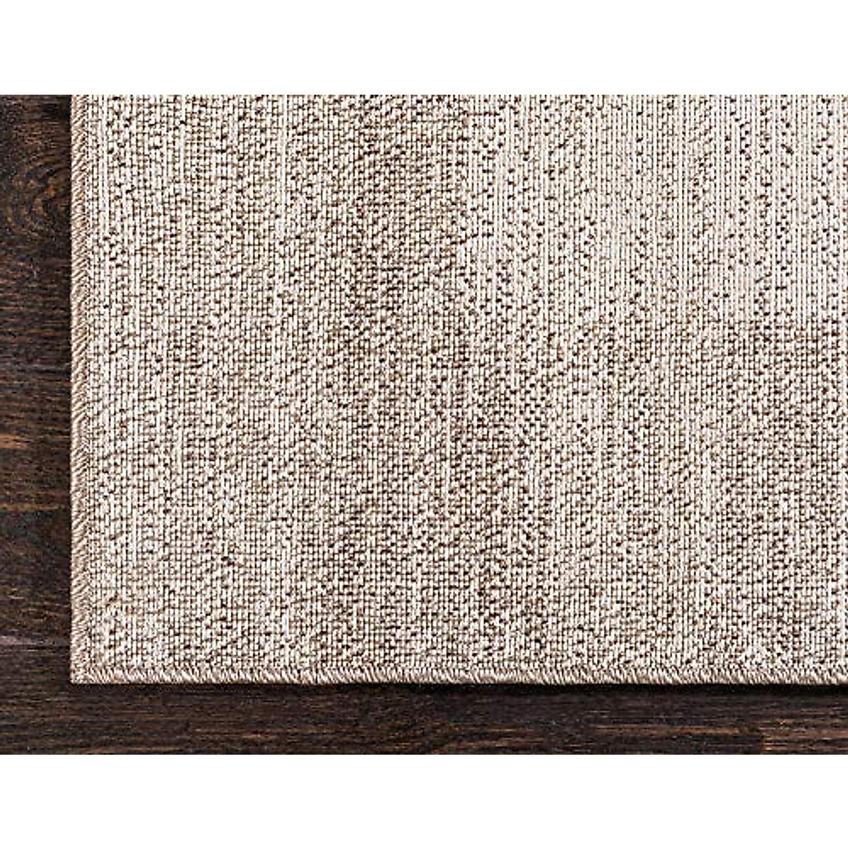 Unique Loom Del Mar Collection Area Rug - Abigail (2' 7" x 10' Runner, Beige/ Ivory)