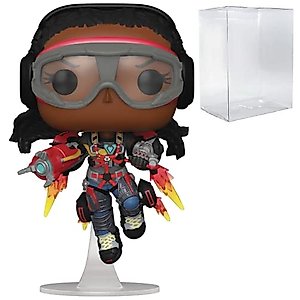 POP Marvel: Black Panther: Wakanda Forever - Ironheart MK1 Funko Vinyl Figure (Bundled with Compatible Box Protector Case), Multicolored, 3.75 inches