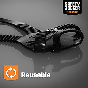 Steel Spike Traction Cleats Rubber Anti-Slip Overshoe for Safety on Snow and Ice Anti-Skid Ice Grips for Shoes and Boots, Slip-on Stretchable Crampons, for Hiking, Mountaineering or Fishing