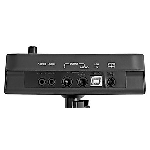 Alesis Turbo Drum Module with Cable Snake and Silverline Audio 10ft Auxiliary Cable Bundle