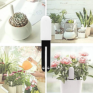 WANFEI Plant Monitor Soil Test Kit,Flower Care Soil Tester Smart Plant Tracker Intelligent Sensor Plants Detector Bluetooth Monitor for Light Moisture Fertility Temperature Level for iOS and Android