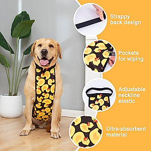 LovinPet Large Dog Belly Cover,Dog Belly Wrap,Dog Recovery Suit Pet Abdominal Protective Clothing Washable Dog Bellyband Dog Recovery Suit,Dog Surgical Recovery Suit