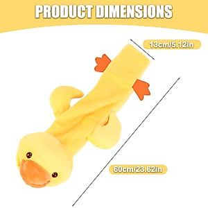 Jeorywoet Animal Stethoscope Sleeve, Cute Duck Stethoscope Cover Sleeve, Soft Plush Stethoscope Cover with Easy Slip on, Cartoon Stethoscope Accessories for Doctors & Nurses, Stethoscope Sleeve