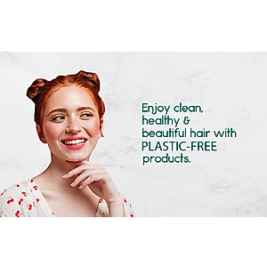 BeNat All-Natural Shampoo & Conditioner Bars Bundle Bergamot for all-Hair Types Nourishes Your Follicles with Antioxidants to Support Healthy Hair Plastic-Free