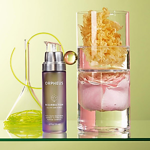 ORPHEUS All-In-One Plant Stem Cell Face Serum - Award Winning - with Collagen Stimulating Peptide Complex, Hyaluronic Acid, Niacinamide and Vitamin C | 1.0 oz. 100% Pure. Vegan