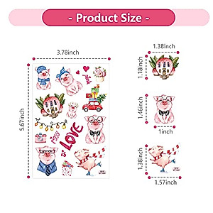 Rub on Transfers for Crafts Furniture Transfers Rub on Stickers Flower Plant Animal Country Style Rub on Transfers Decoration for Diary Album Journals DIY 8 Sheets