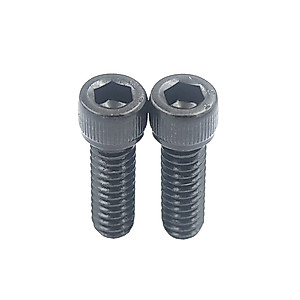 DGOL 40 pcs 1/4-20 x 3/4 inch Black Socket Head Screws Bolt, Grade 12.9 Super Hard Carbon Steel Material, Fully Thread, Allen Socket Drive