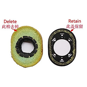 V-MOTA Compatible with Ear Pads for Nokia BH905 BH904 HS96W BH-905 On-Ear Headphones,Replacement Cushions Repair Parts (Black)