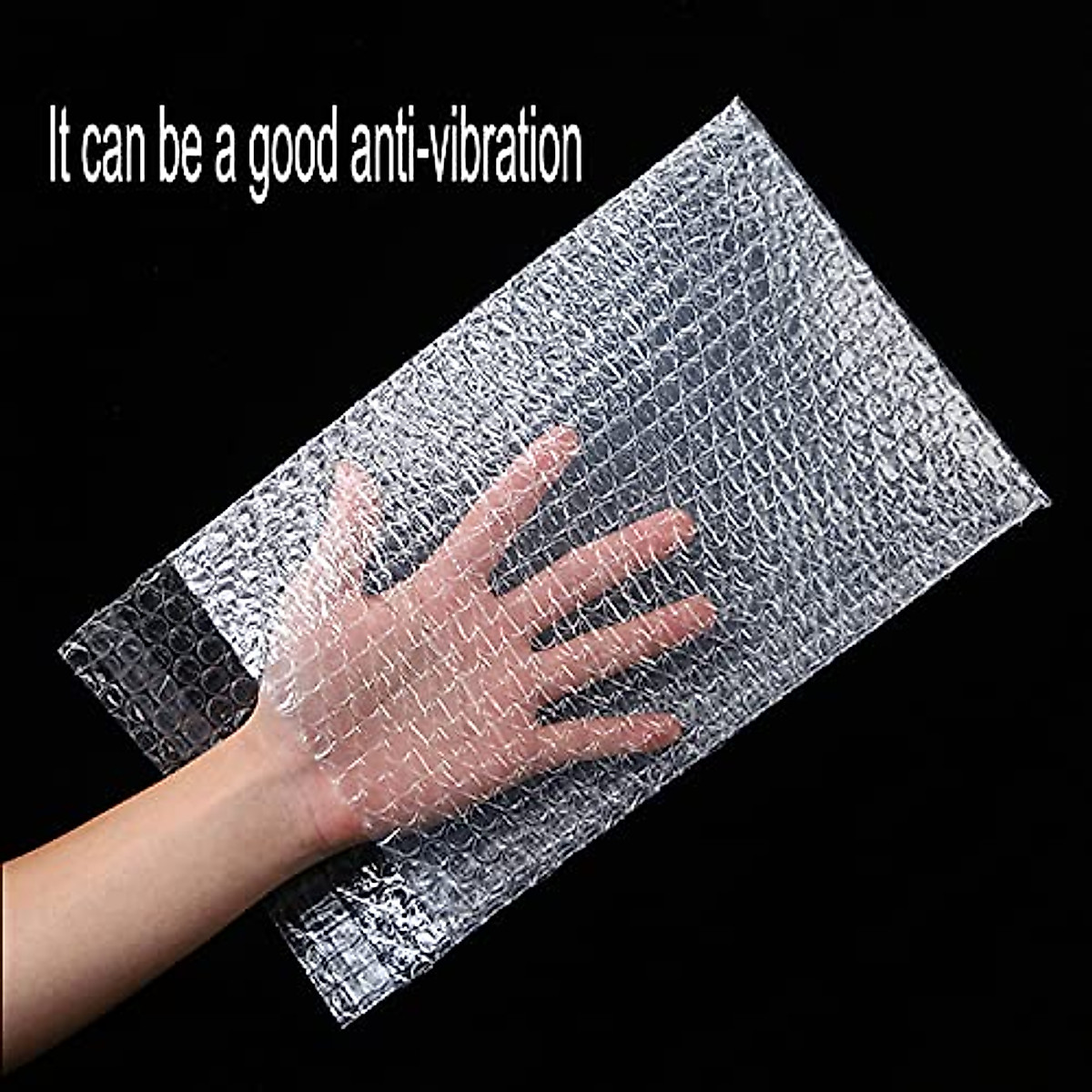 Generic Clear Self-Seal Bubble Out Bags,20 Pack Double Walled Bubble Clear Wrap Pouches for Moving, Packing, Shipping, Mailing and Storage,12x12 Inch